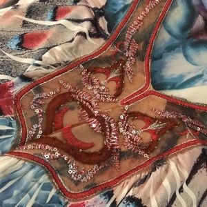 ONE WORLD | Tops | One World Bold Print Tunic Size Large | Poshmark